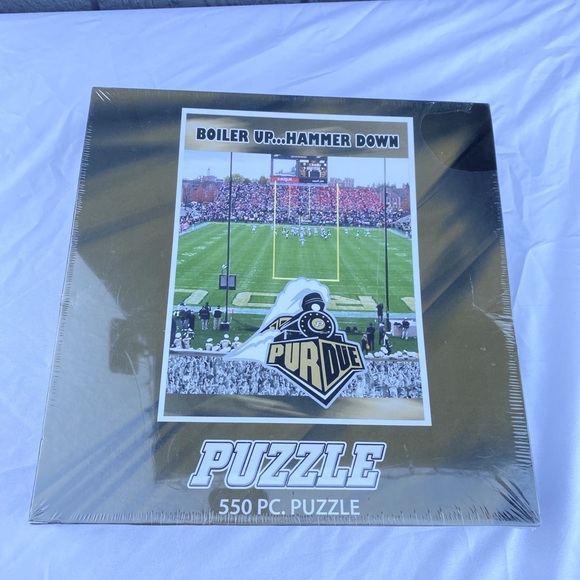 Games | Purdue Boilermakers Puzzle 55 Piece Puzzle New | Poshmark